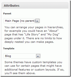 Building a FrontPage using WordPress