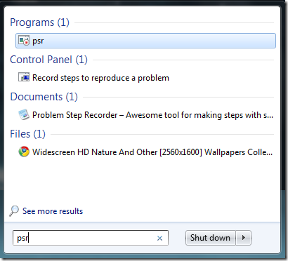 Problem Step Recorder - Awesome tool for making steps with screenshots