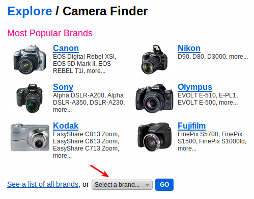 Check camera pictures quality using Flickr